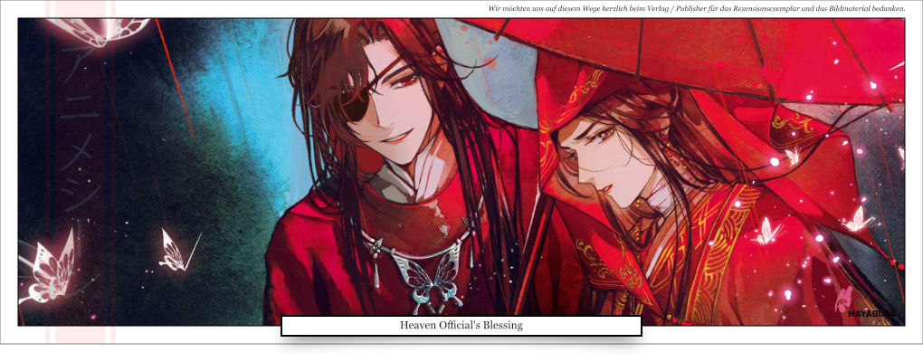 Review, Rezension, Besprechung, Bericht, Preview zu: Heaven Official's Blessing - Individuelle ...
