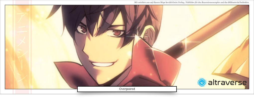 Review, Rezension, Besprechung, Bericht, Preview zu: Overgeared ...